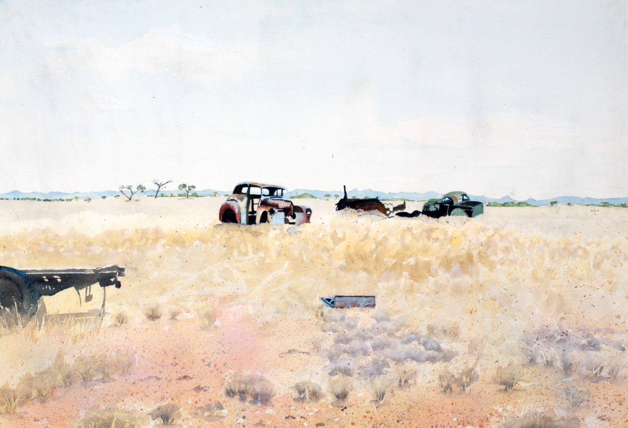 Mable Bar, Western Australia | Ralph Baker Illustrations