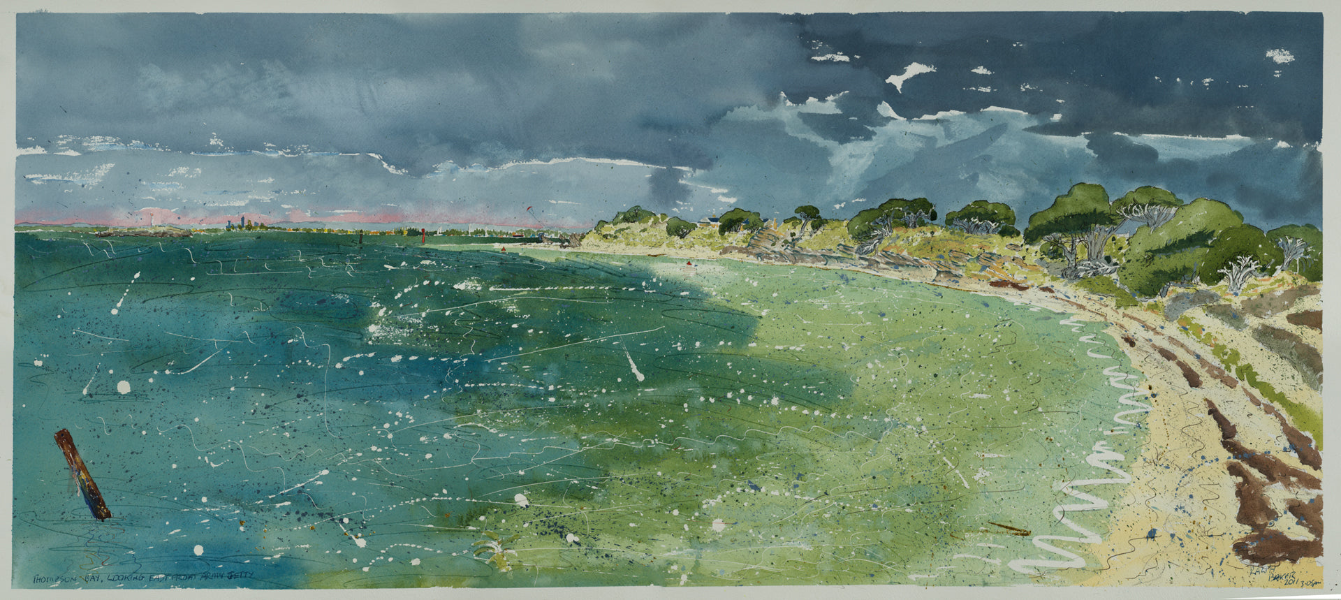 Thompson Bay East End 2011 | Ralph Baker Illustrations